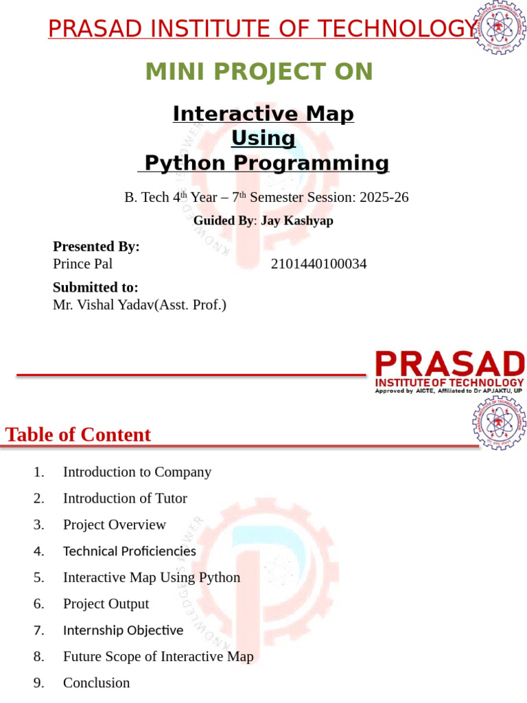 Mini Project (2) (1) Prince | PDF | Geographic Information System ...