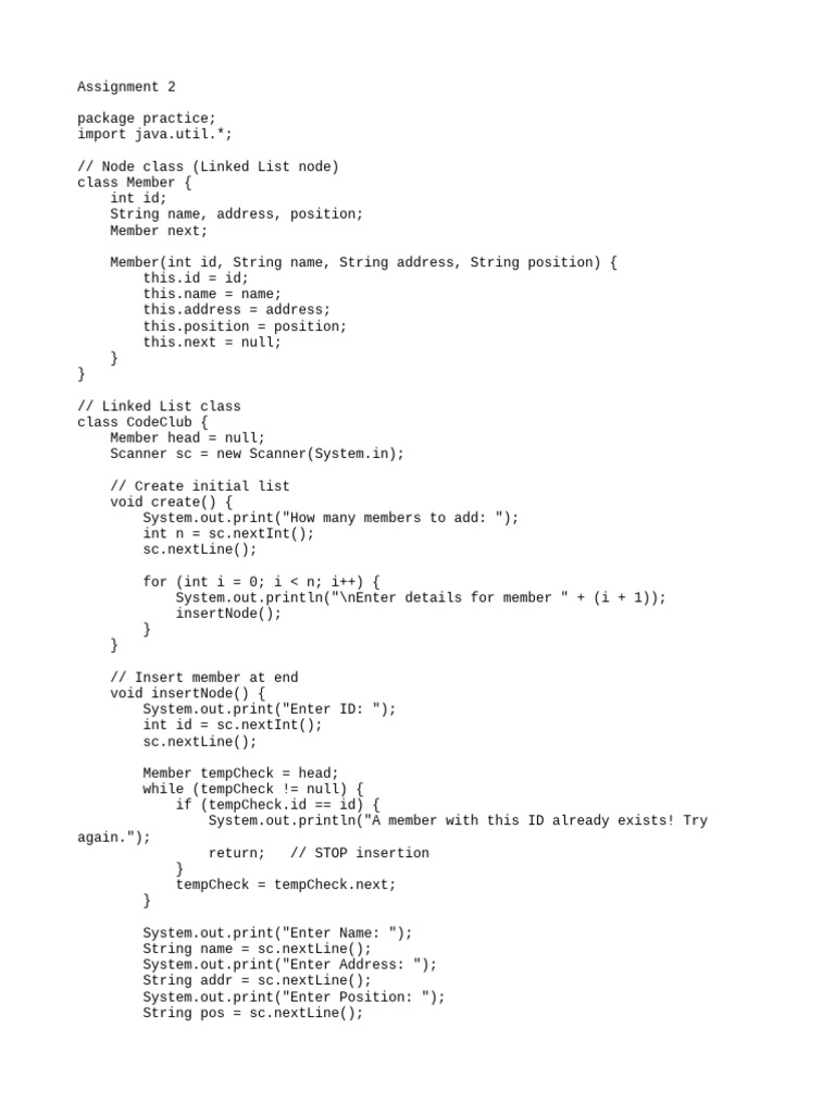 Assignment 2 | PDF | Computer Programming | Programming Paradigms