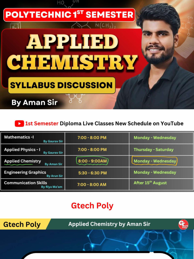 Applied Chemistry Syllabus - B6e391aa 73d6 442f A33b F93824ebdaa6 | PDF