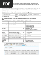Quick Guide to Service Entry Sheets | PDF | Business Documents | Accounting