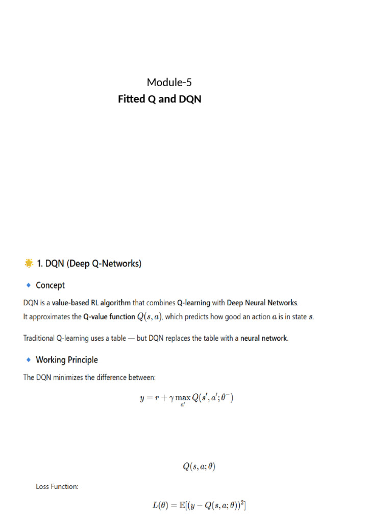 DQN Module 5 | PDF