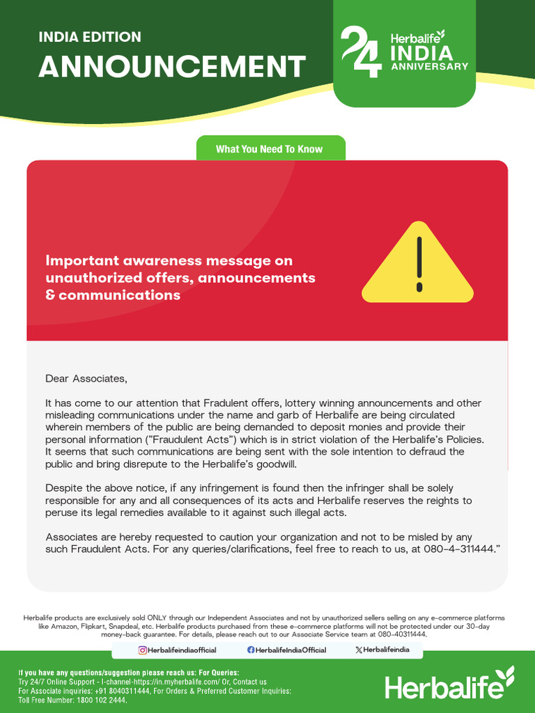 Caution Notice | PDF