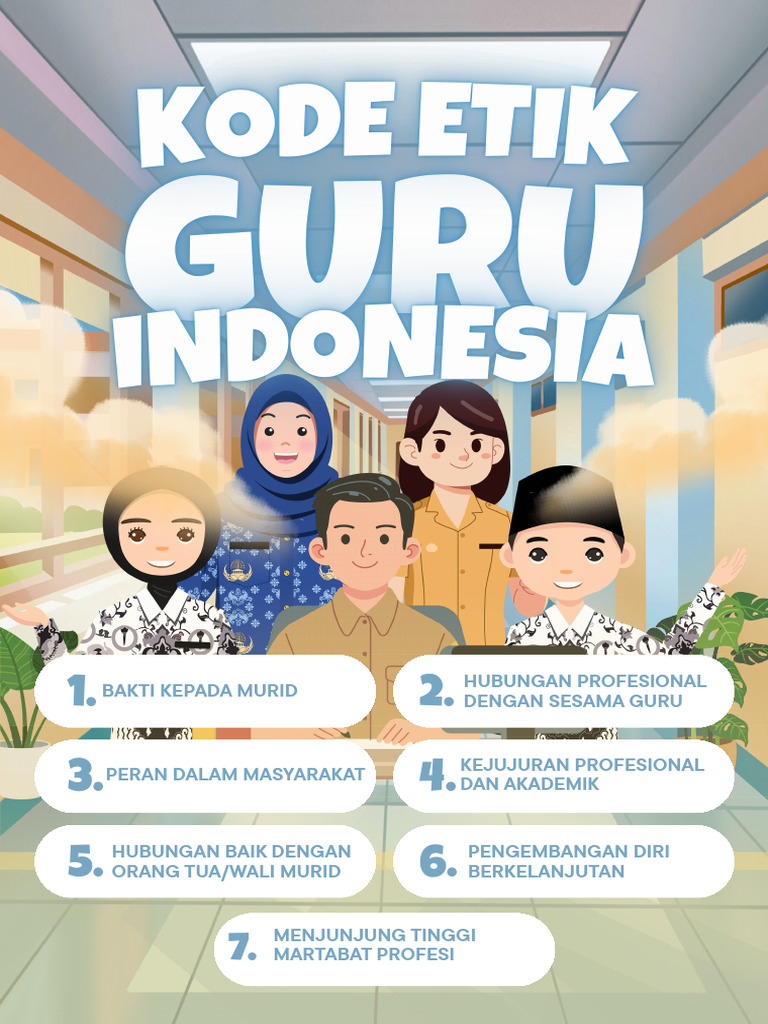 Poster Kode Etik Guru | PDF
