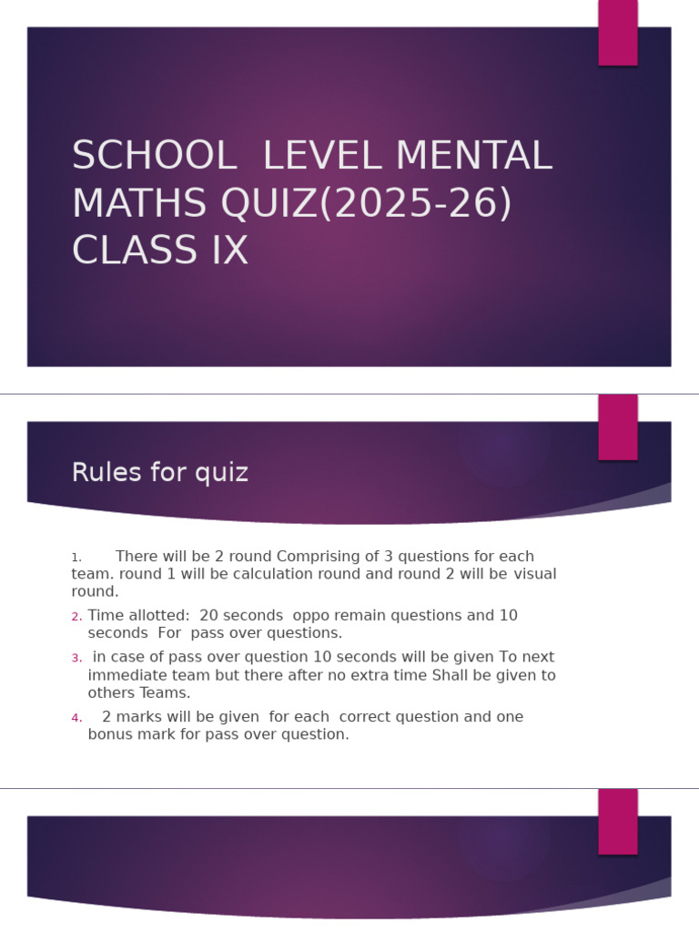 MMQ Class 9 (25-26) | PDF