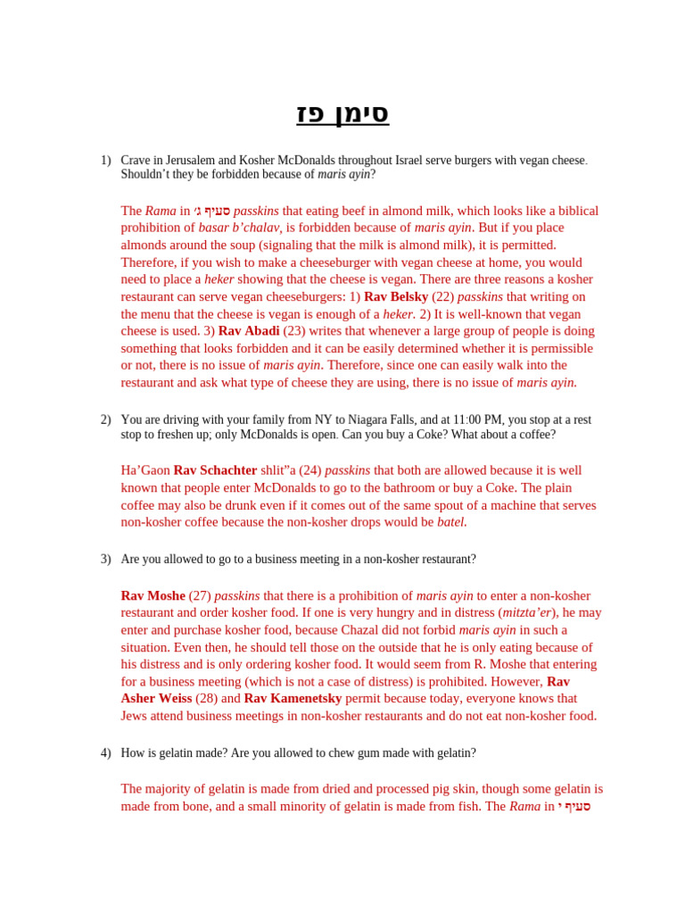 Review Qs #3 | PDF | Foods