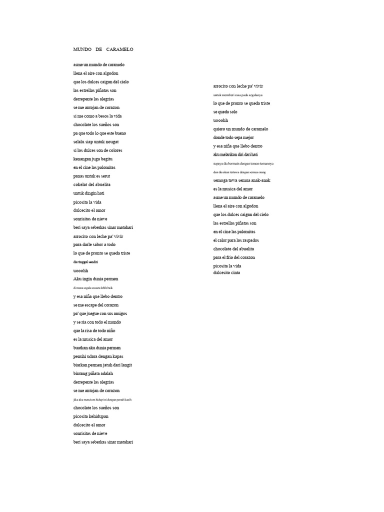 Dunia Permen | PDF