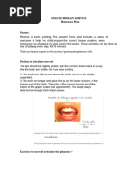 Lateral S Toolkit for Speech Therapy | PDF | Tongue | Mouth