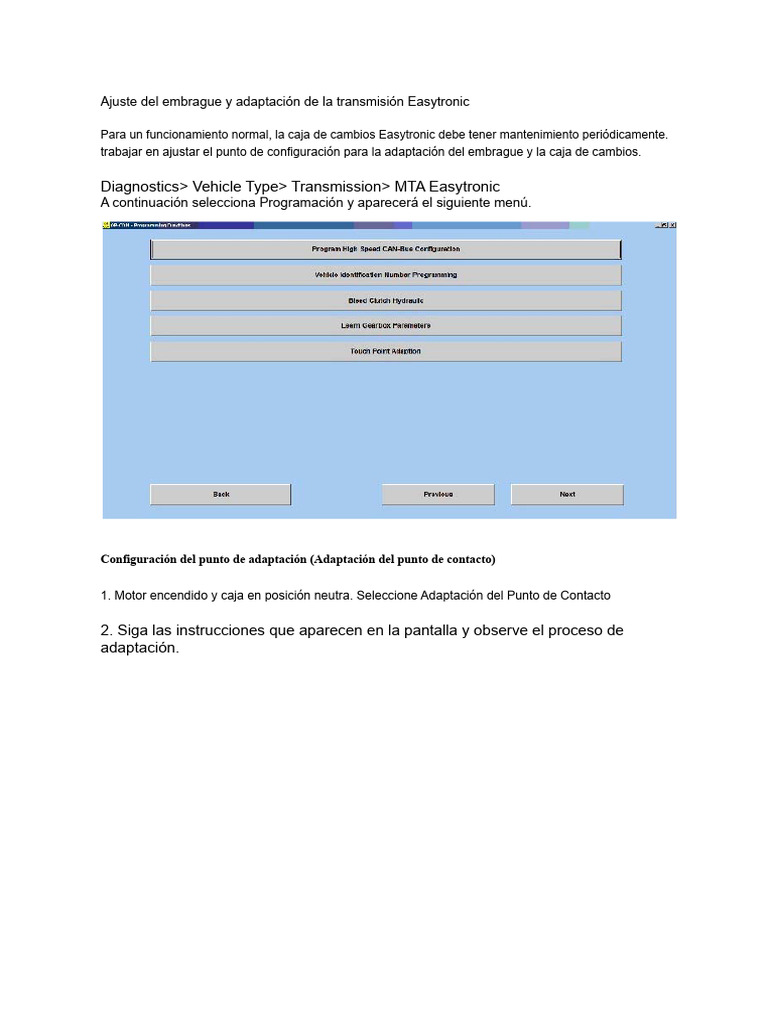 Guía Easytronic OP-Com | PDF