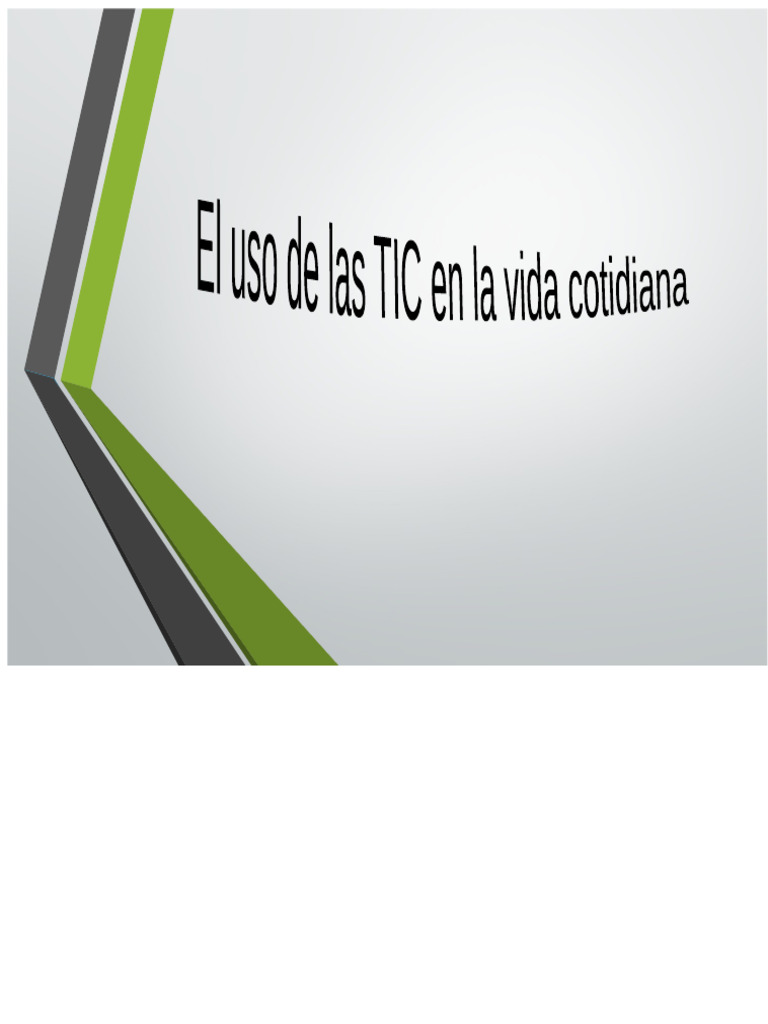 Impact of ICT in Daily Life | PDF | Educational Technology ...