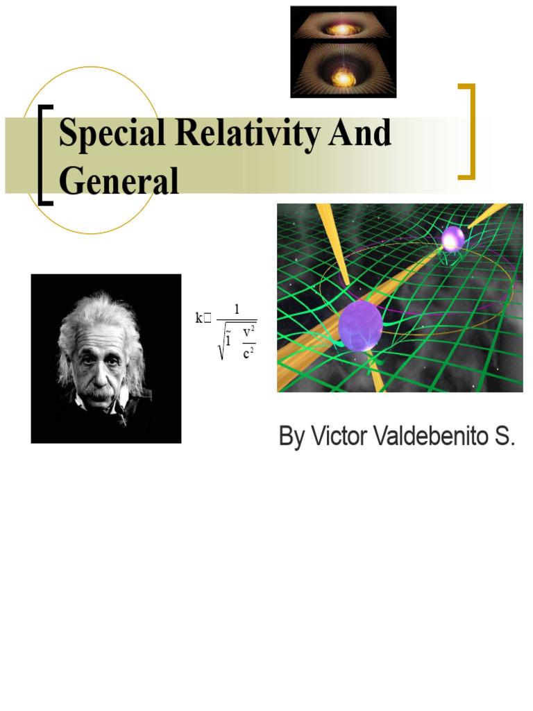 Theory of Special Relativity | PDF | Special Relativity | Theory Of ...