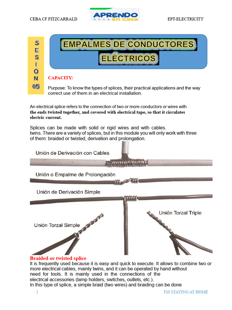 Session 06 - Ept - Electricity PF | PDF | Electrical Connector | Switch