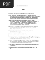 Night Shift Manager Checklist | PDF