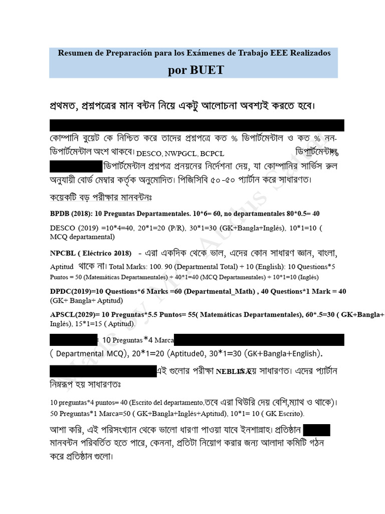 Resumen de Preparación para Los Exámenes de Trabajo de EEE Tomados Por BUET | PDF | Diodo ...
