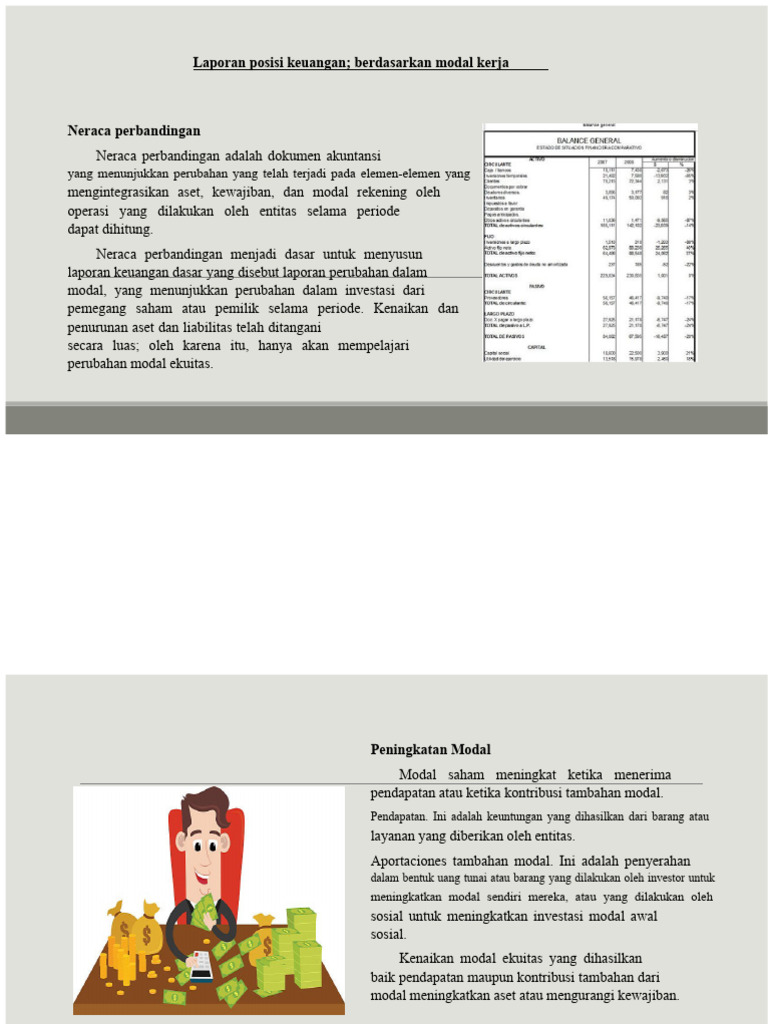 Analisis Perubahan Modal Ekuitas | PDF