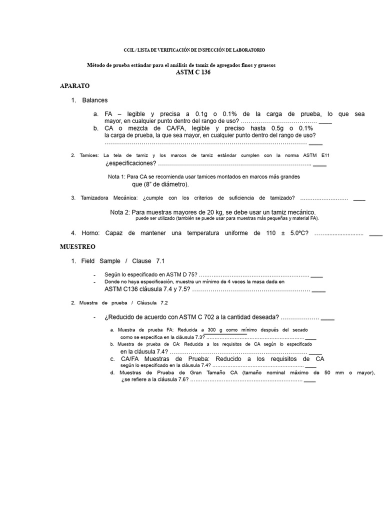 Astm C136 | PDF