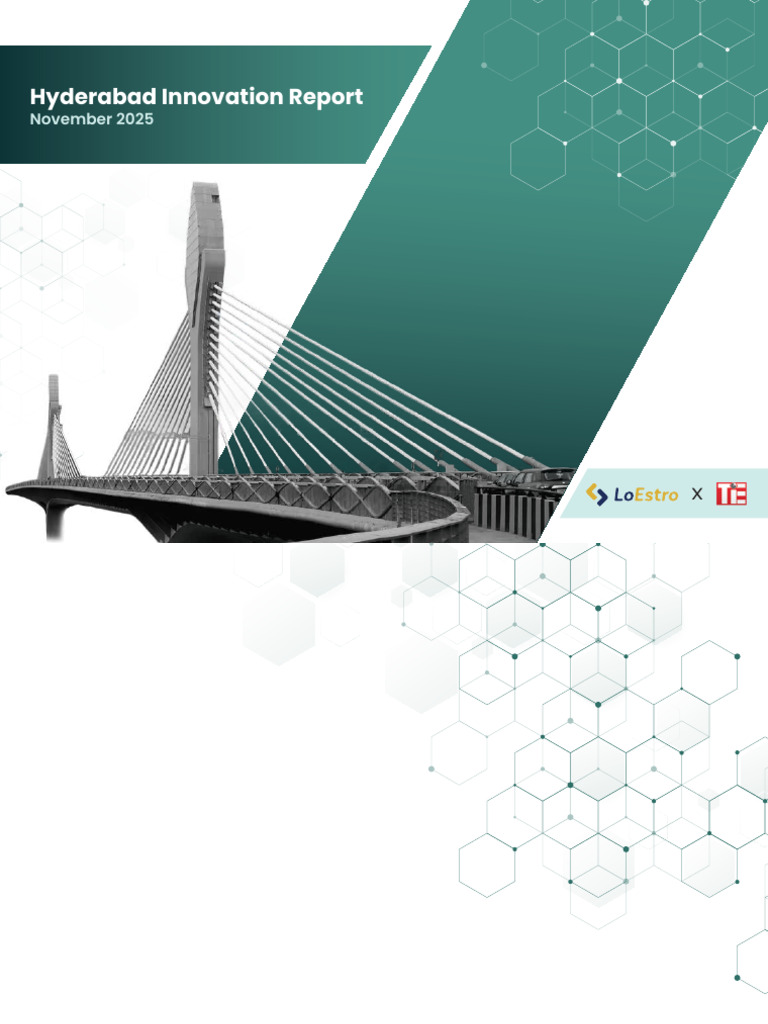 Hyderabad Innovation Report 2025 - Loestro Advisors | PDF | Small ...