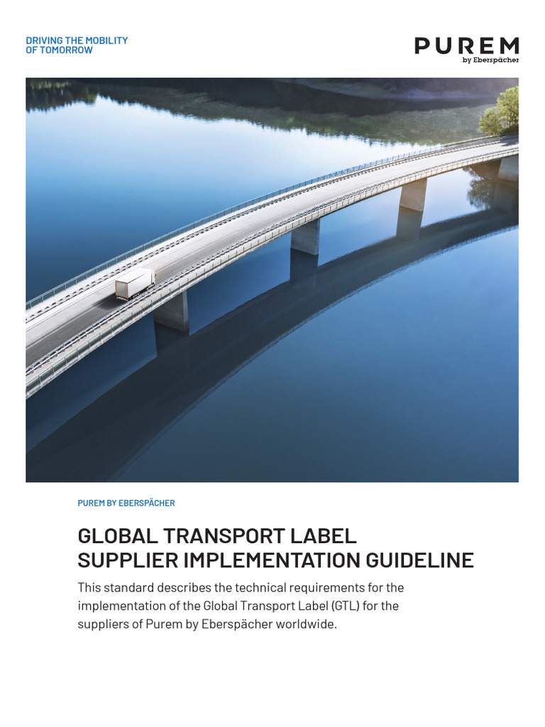 Global Transport Label Guidelines | PDF | Barcode