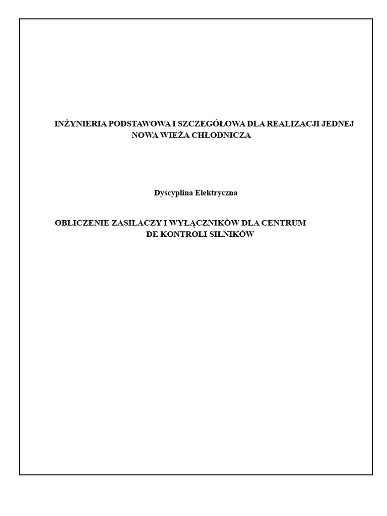 Obliczenia CCM | PDF