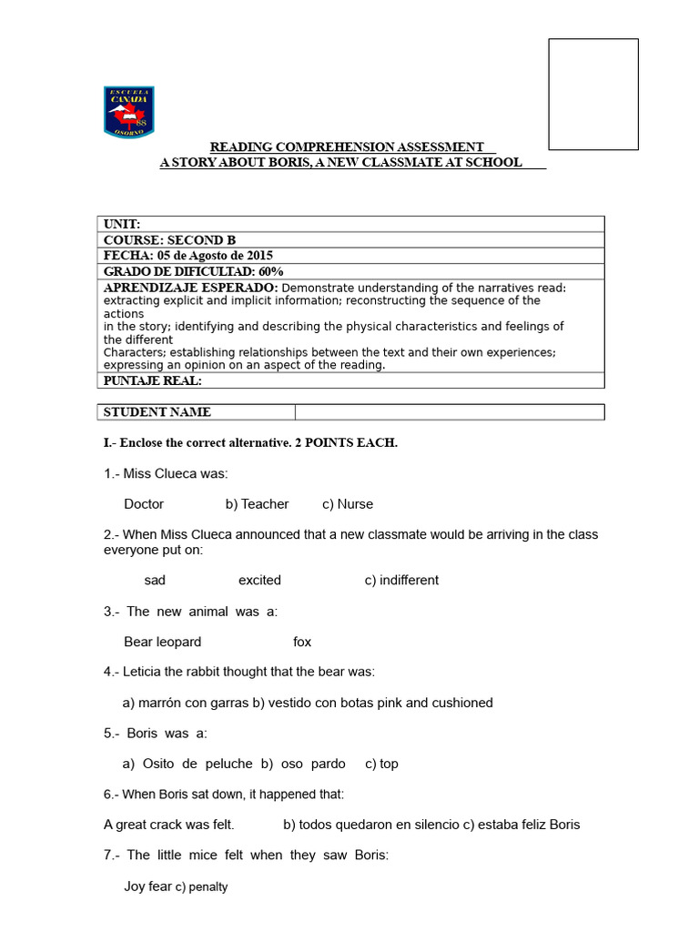 Test Boris | PDF