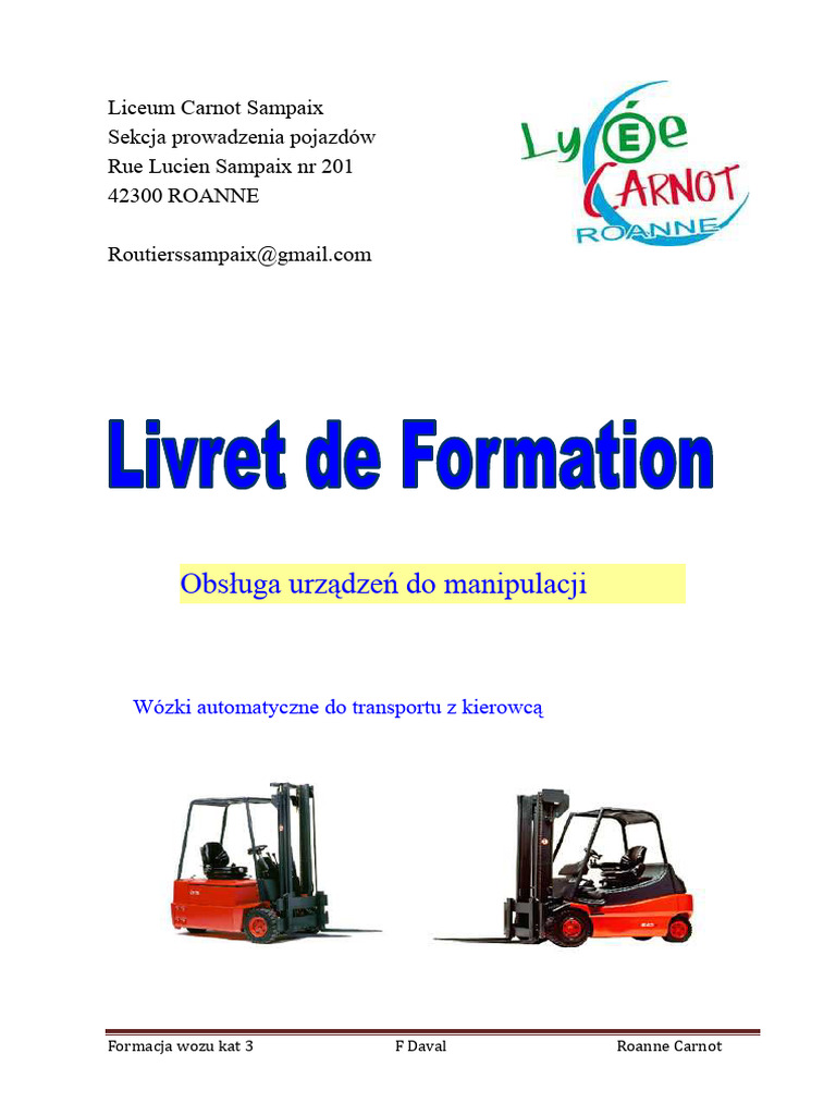 Podręcznik Wózek 389 | PDF