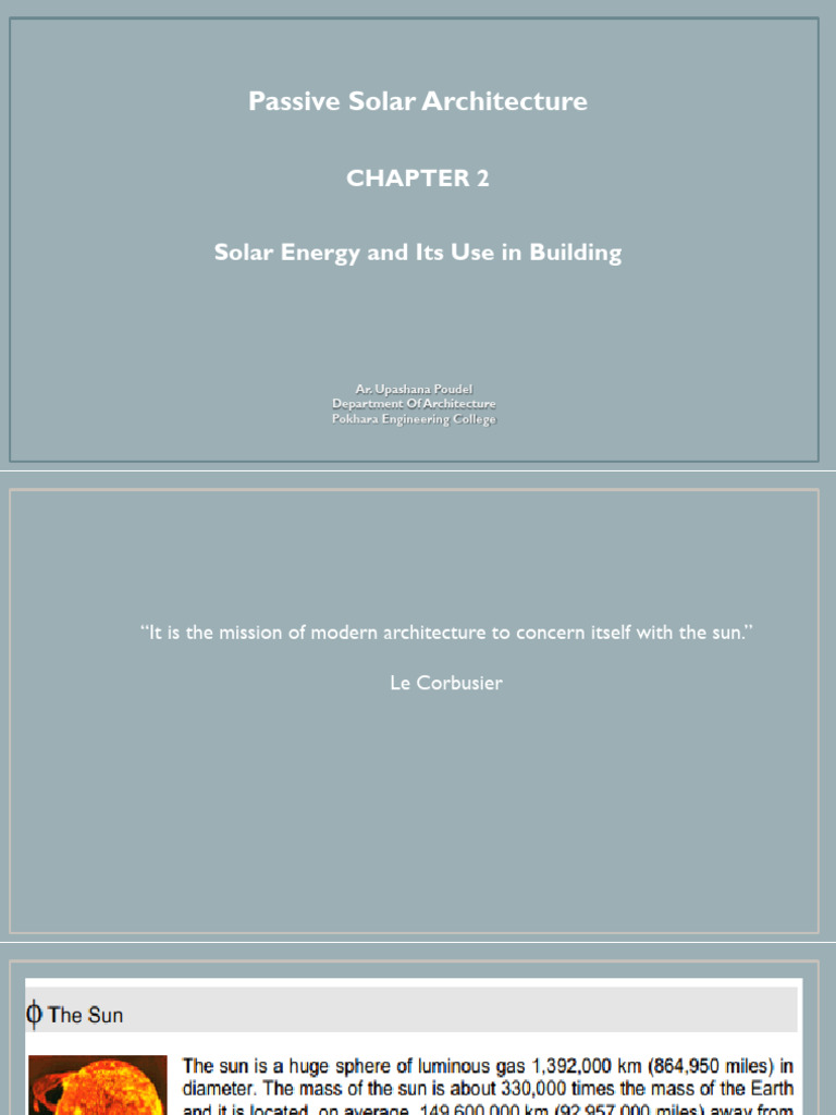 2.solar-Energy Study On Class and On | PDF | Sun | Earth