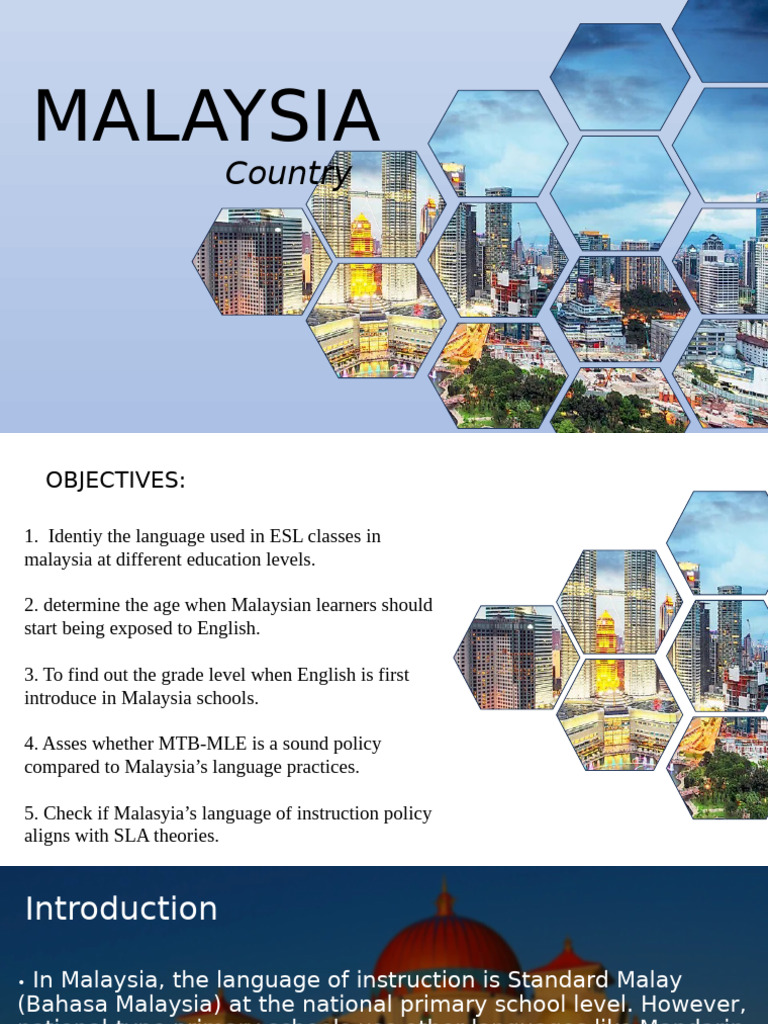 Malaysia | PDF | Second Language Acquisition | English Language