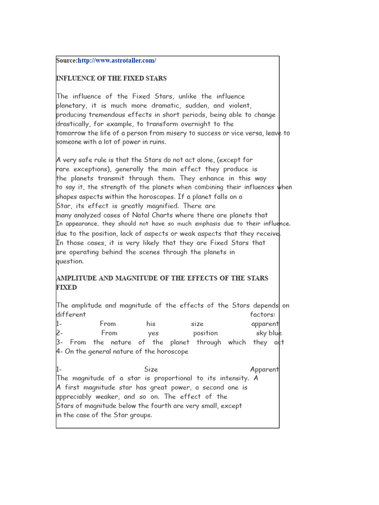 Fixed Stars and Constellations | PDF | Stars | Galaxy