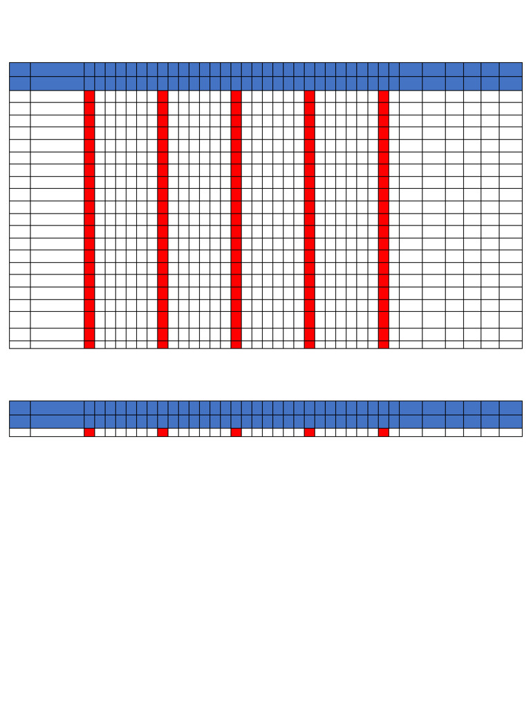 Attendance Register June 2025 | PDF
