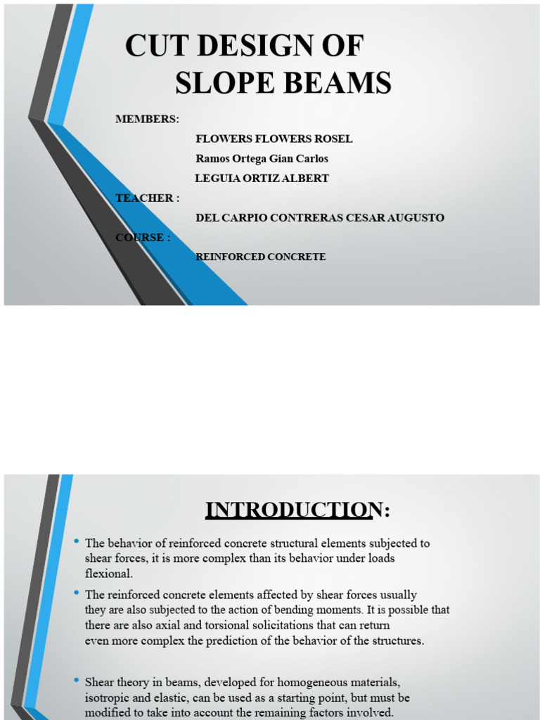 Shear Design of Reinforced Concrete Beams | PDF | Bending | Beam ...