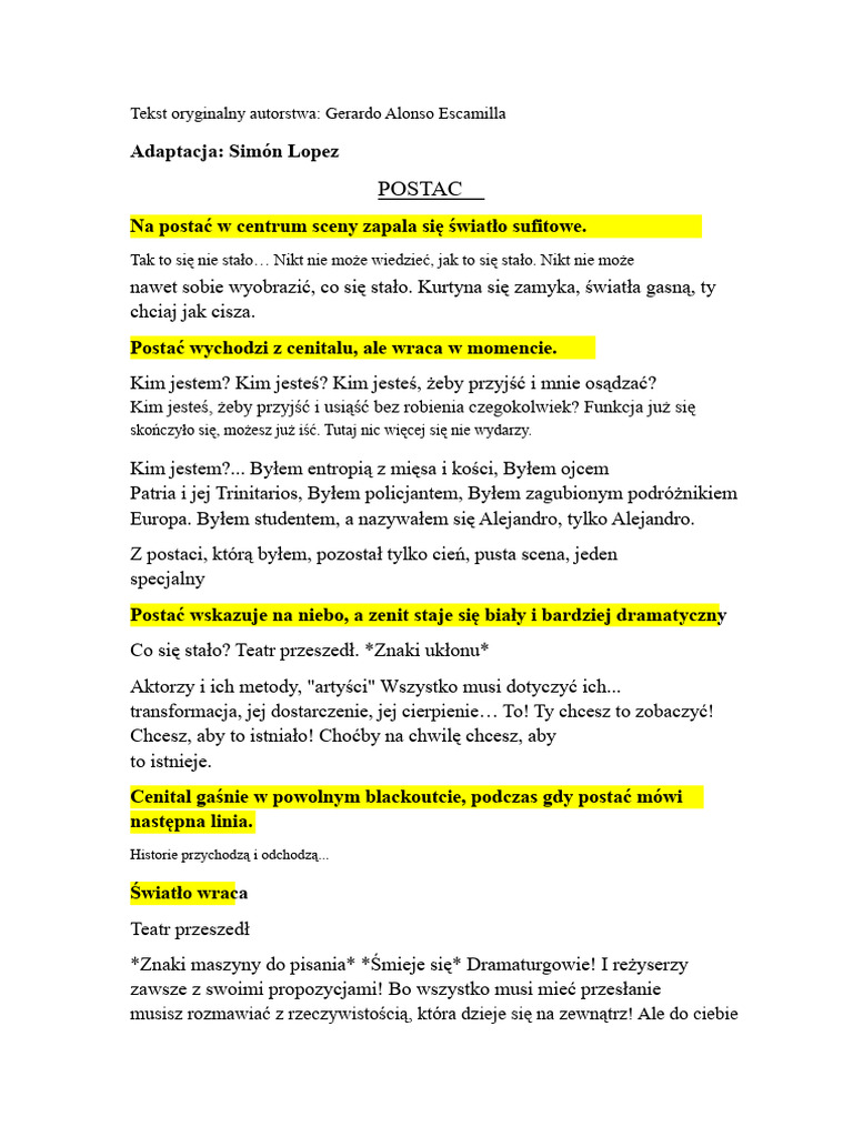 Monolog o | PDF