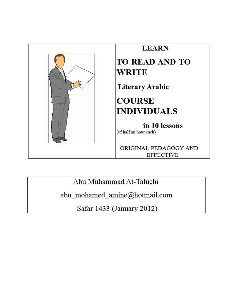 Learn to Read & Write Literary Arabic | PDF