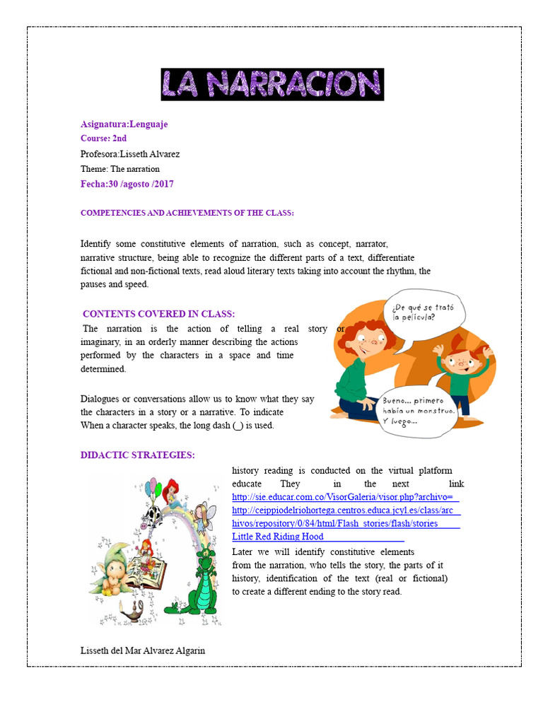 The Narration | PDF | Narrative | Human Communication