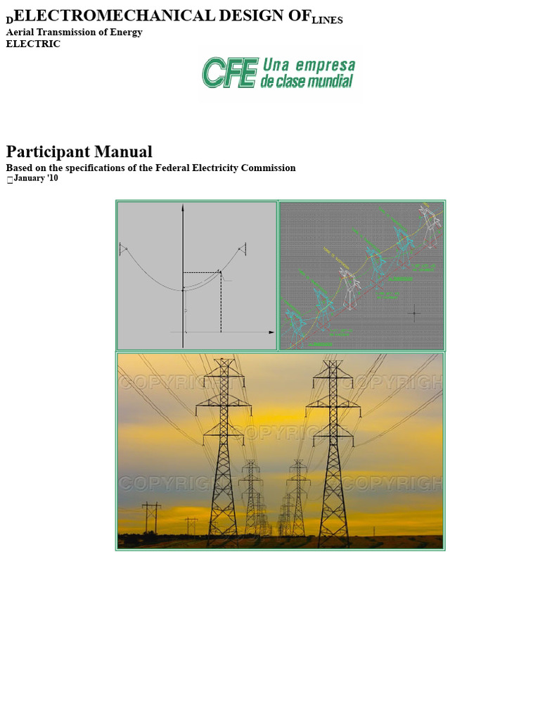 Electromechanical Design of Transmission Lines | PDF | Electric Power ...