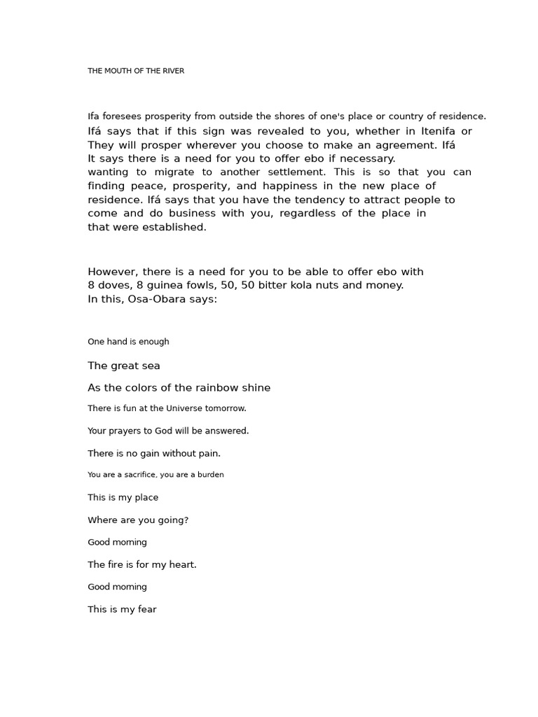 8 Osa Obara English | PDF
