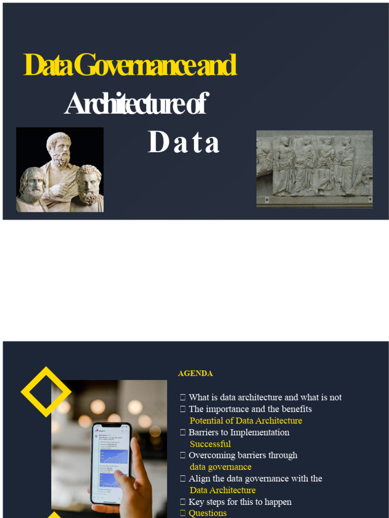 Data Governance and Data Architecture | PDF | Data Model | Databases