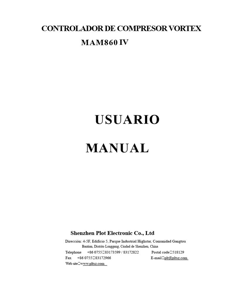 Mam 860 | PDF | Contraseña | Relé