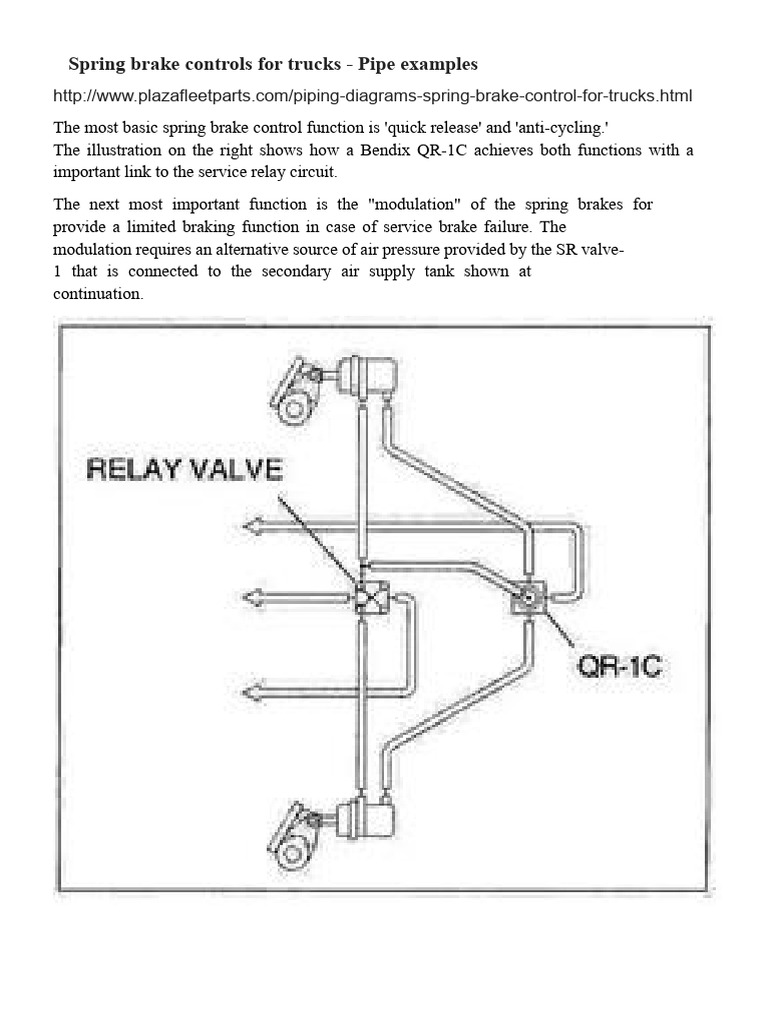 Bendix Valve Qr-1c | PDF