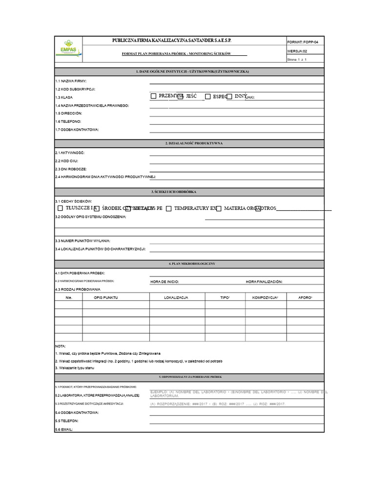 Kopia Fopp 04 02 Format Planu Próby 1 | PDF