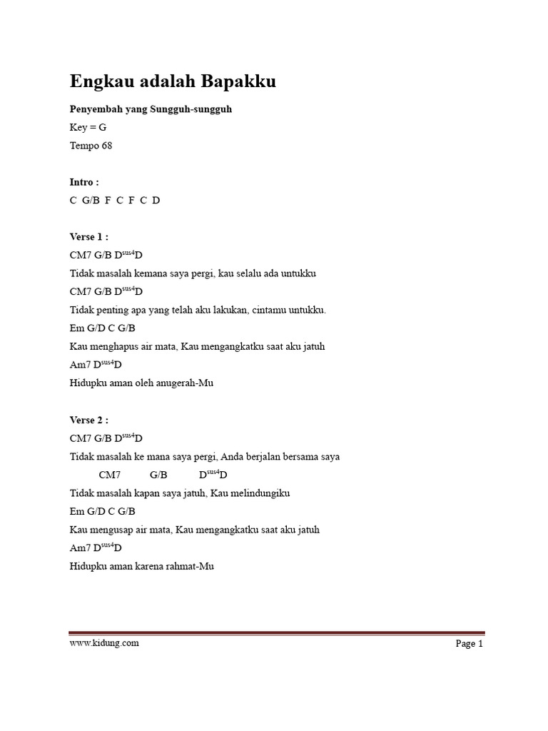 Kau Adalah Ayahku | PDF