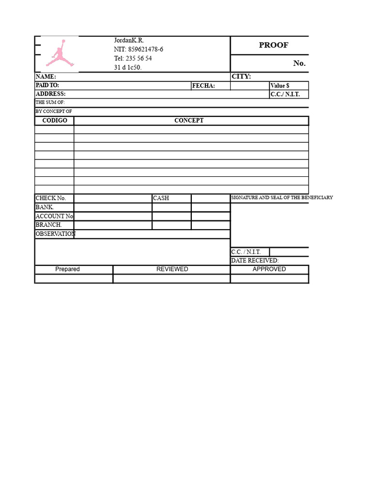 Expense Receipt | PDF