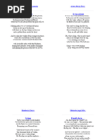 Poems in Four Stanzas | PDF