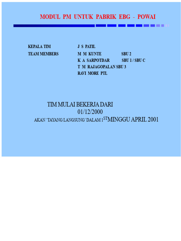 Pelatihan Pengguna SAP PM.pps | PDF