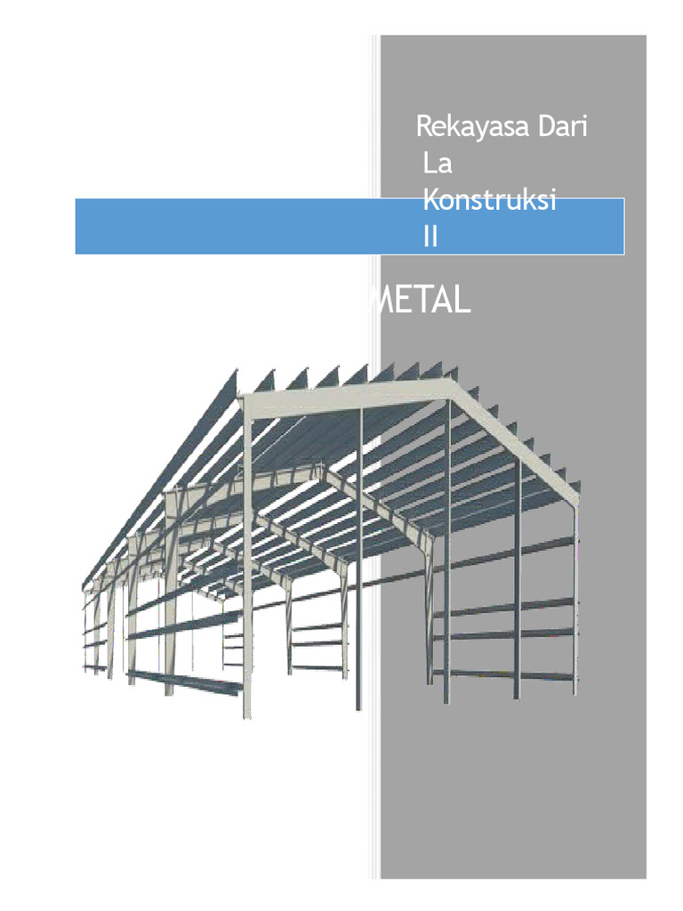 Laporan Akhir Struktur Metal Diubah | PDF