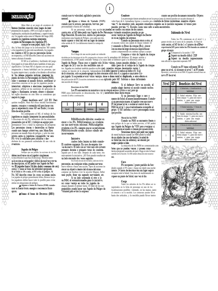 JMZ001-Maze Rats Básico PDF | PDF