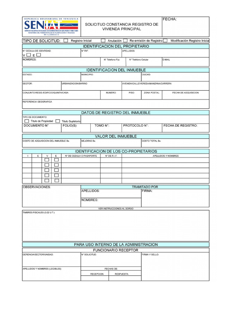 Main Housing Format | PDF | Identity Document