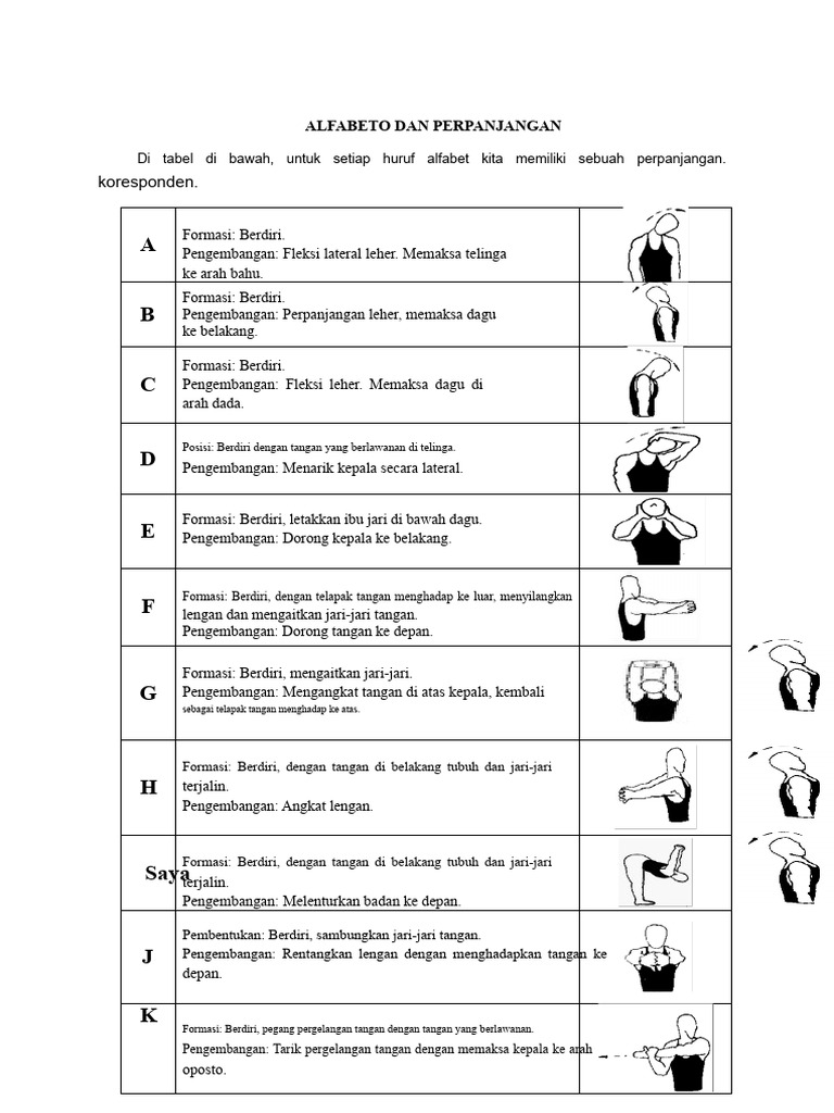 Alfabet Pemanjangan | PDF