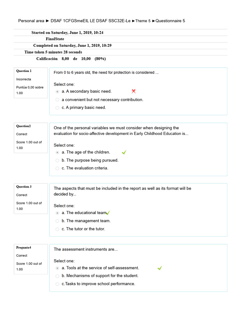 Questionnaire 5.3 | PDF | Questionnaire | Behavioural Sciences