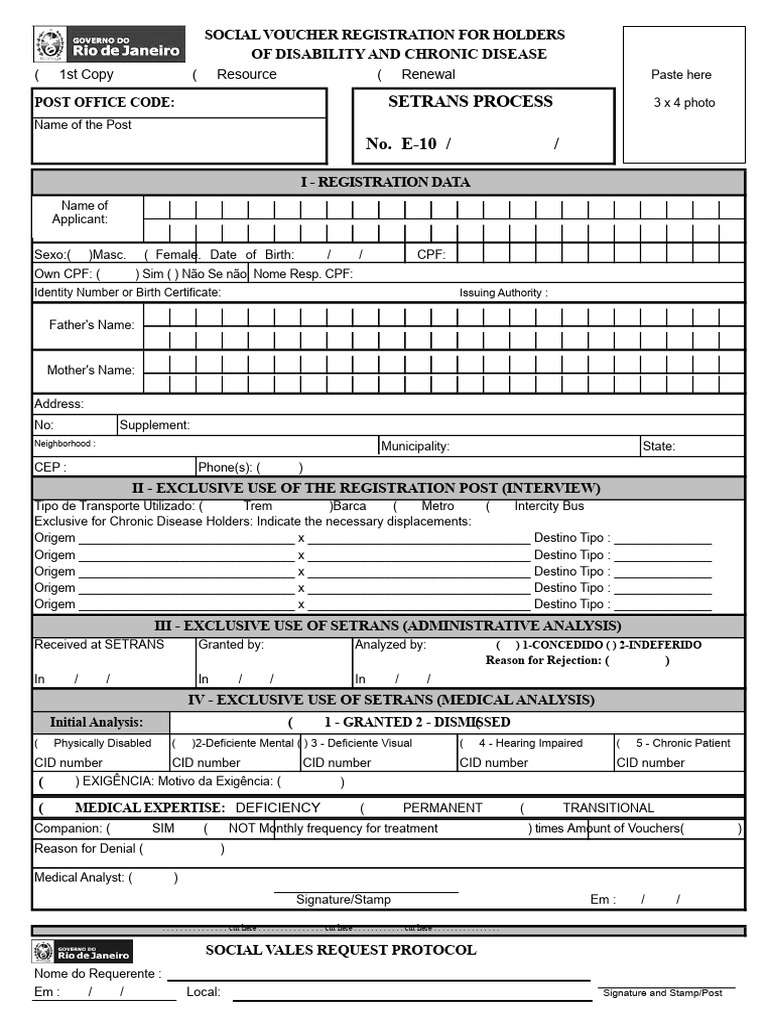 Registration Form PDF | PDF | Health Care | Medicine