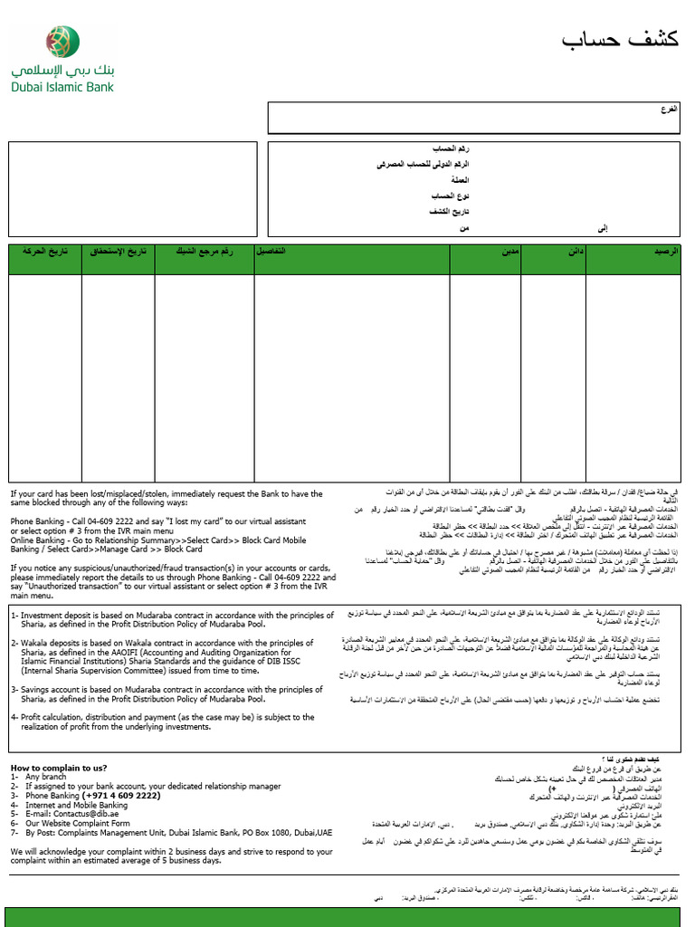 Statement of Account: Tran Date Value Date CHQ/Ref No Particulars Debit ...