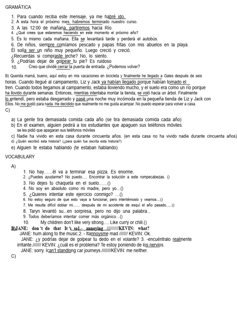 Avanzado 2 Examen Final | PDF